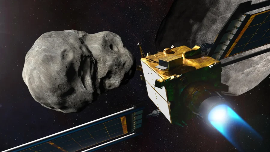 When NASA Hit an Asteroid, It Sent Car-Sized Rocks Flying at 120 MPH ...