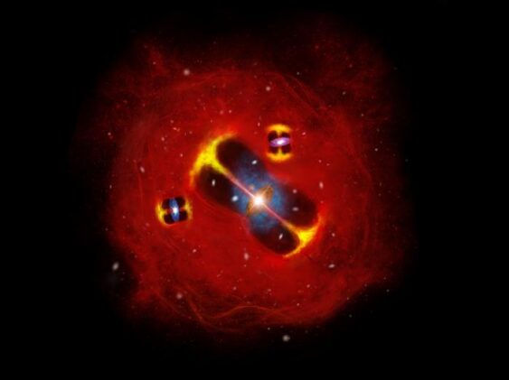 The Galaxy Cluster That Got Too Hot, Too Fast - ScienceBlog.com