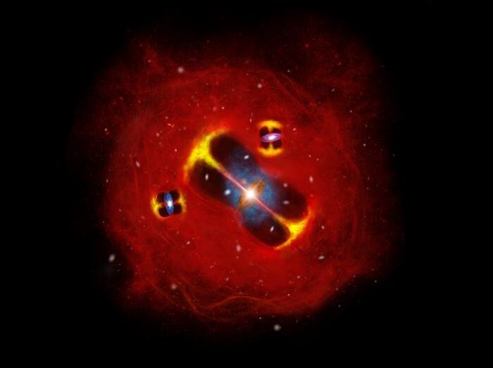 The Galaxy Cluster That Got Too Hot, Too Fast - ScienceBlog.com